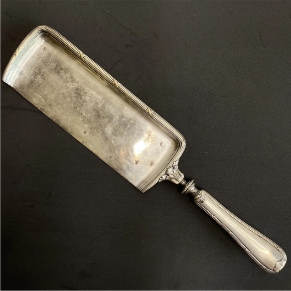 Other | Vintage Silent Butler Table Crumb Catcher Vintage Silver Plated ...